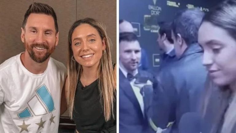 Sofi Martínez rompió el silencio sobre el video viral de Lionel Messi ...