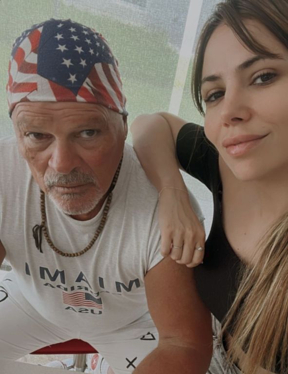 Walter Alfa pasó la Navidad con Romina Uhrig: "Miren a la tía borracha ...