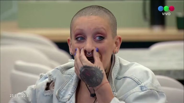 La reacción de "Furia" de Gran Hermano al escuchar un grito desde el ...