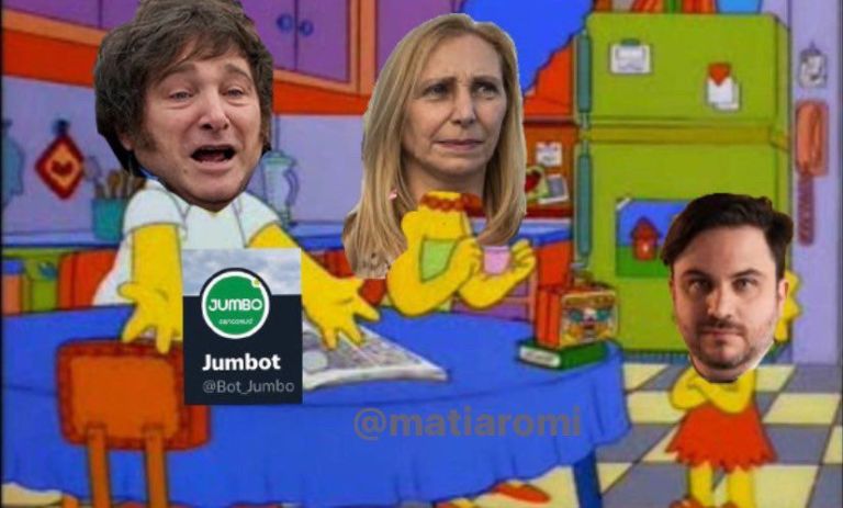 Tras el escándalo con 'Jumbot', los memes de Milei y Caputo no tardaron ...
