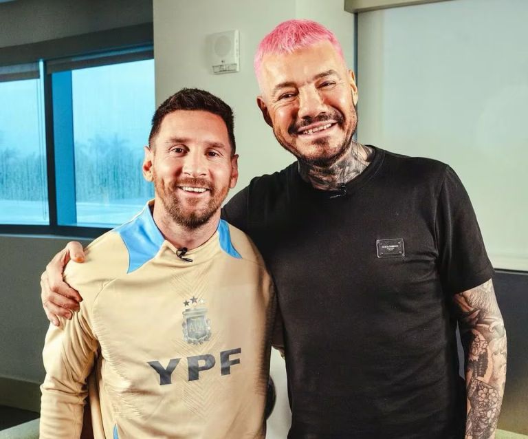 Marcelo Tinelli se juntó con Lionel Messi y le dedicó unas palabras ...