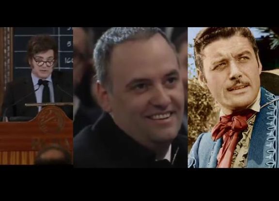 La analogía que usó Milei sobre El Zorro en su discurso en la Bolsa de ...