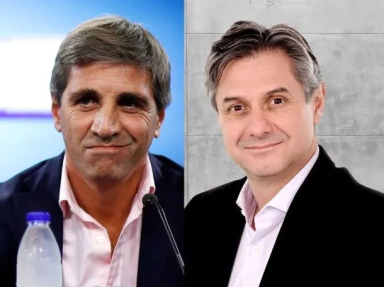 Caputo le dio la bienvenida al nuevo Secretario de Política económica ...