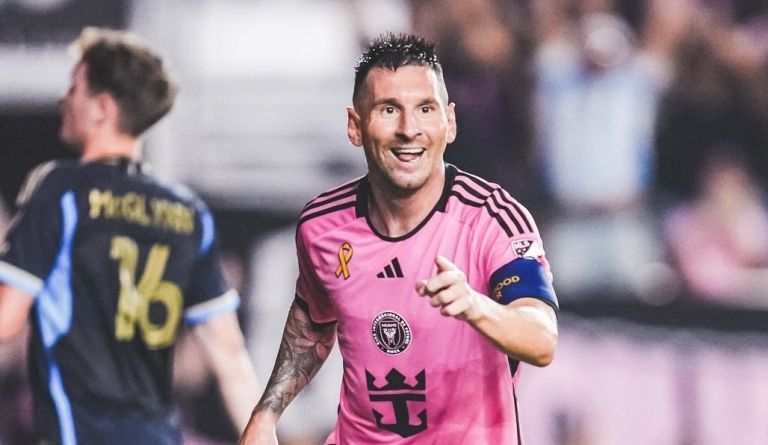 [VIDEO] El icónico festejo de Lionel Messi a lo Iron Man en la MLS ...