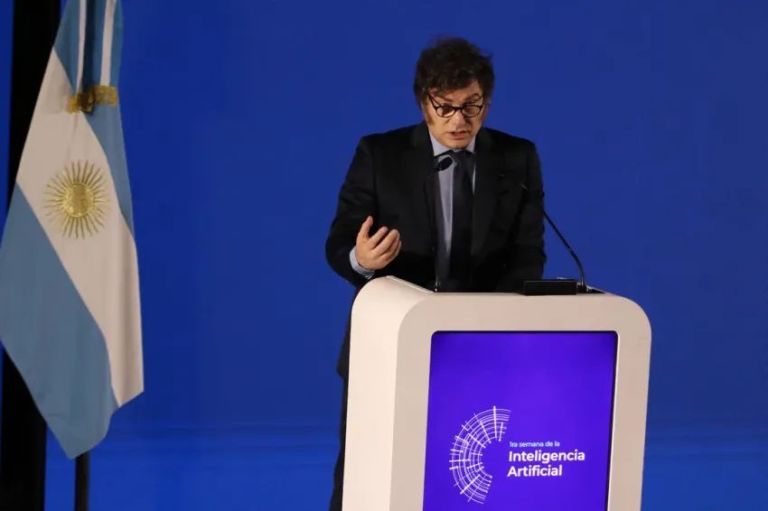 Javier Milei en la Semana Internacional de la IA: destacó logros y ...