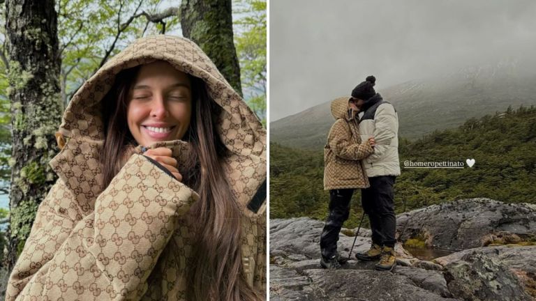 Sofía Gonet sobre su escapada a la Patagonia con Homero Pettinato : "Volví de novia ...